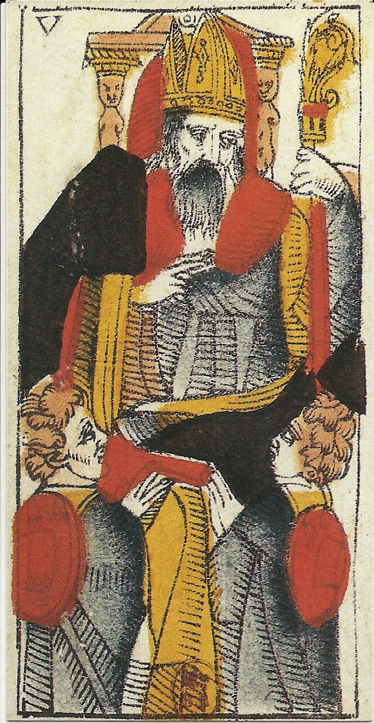 Il Papa/Le Pape/The Pope/The Hierophant in Tarot | Tarot Heritage